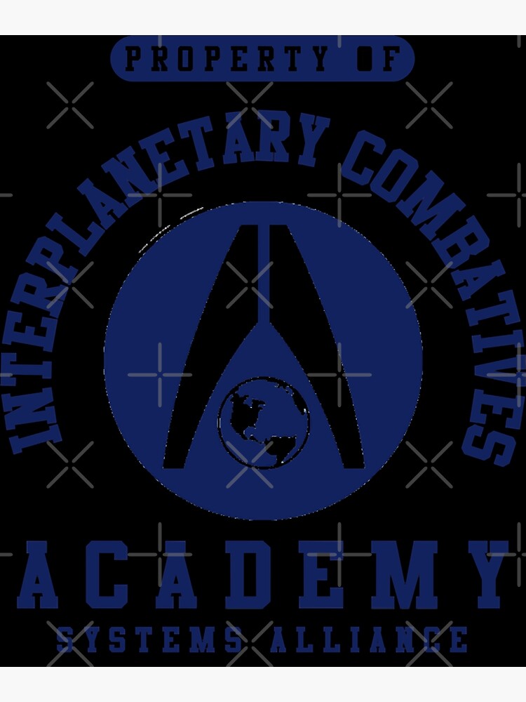 "Mens Funny Interplanetary Combatives Academy Gift For Everyone" Poster ...