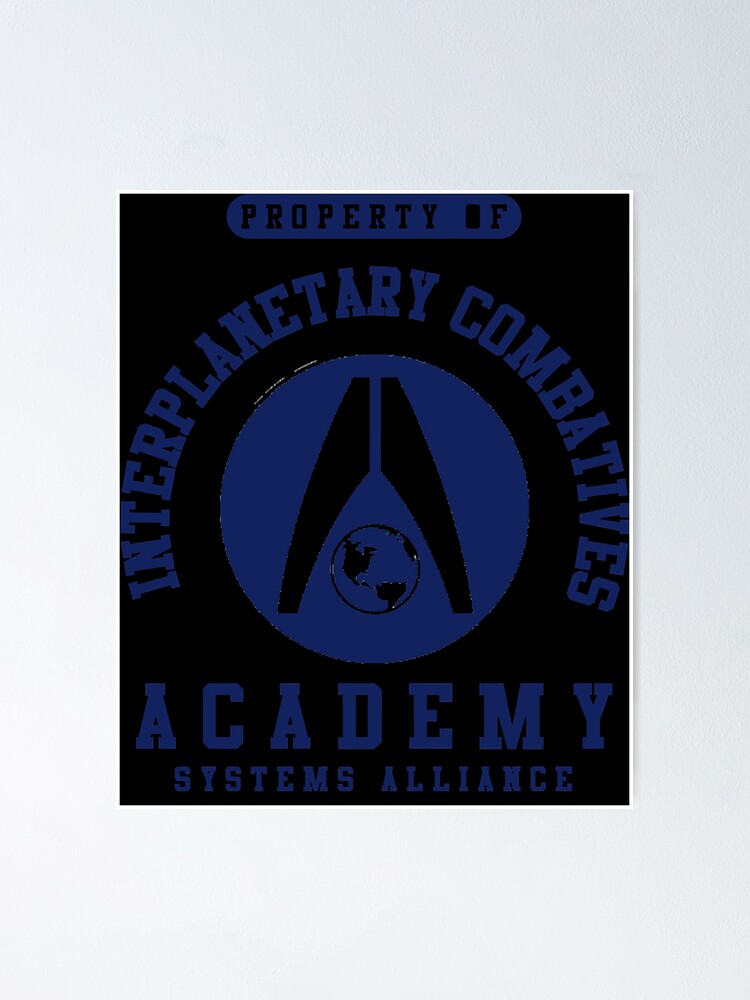 "Mens Funny Interplanetary Combatives Academy Gift For Everyone" Poster ...