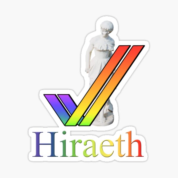 Pegatina for Sale con la obra «Logotipo de Hiraeth» de catsystemcorp ...