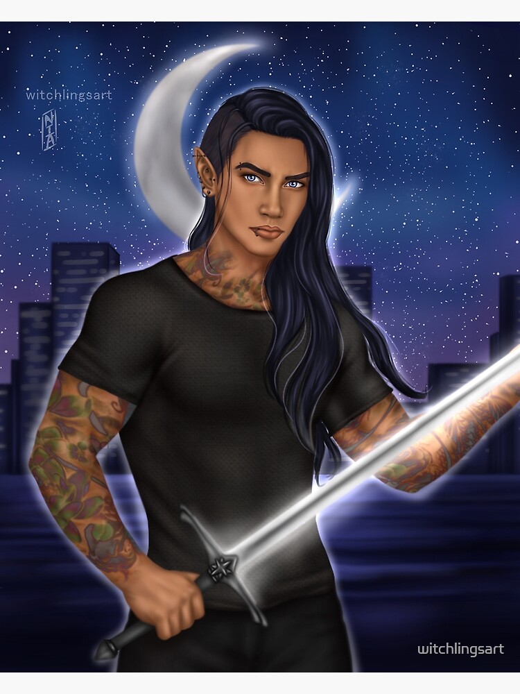 "Ruhn Danaan" Poster for Sale by witchlingsart | Redbubble