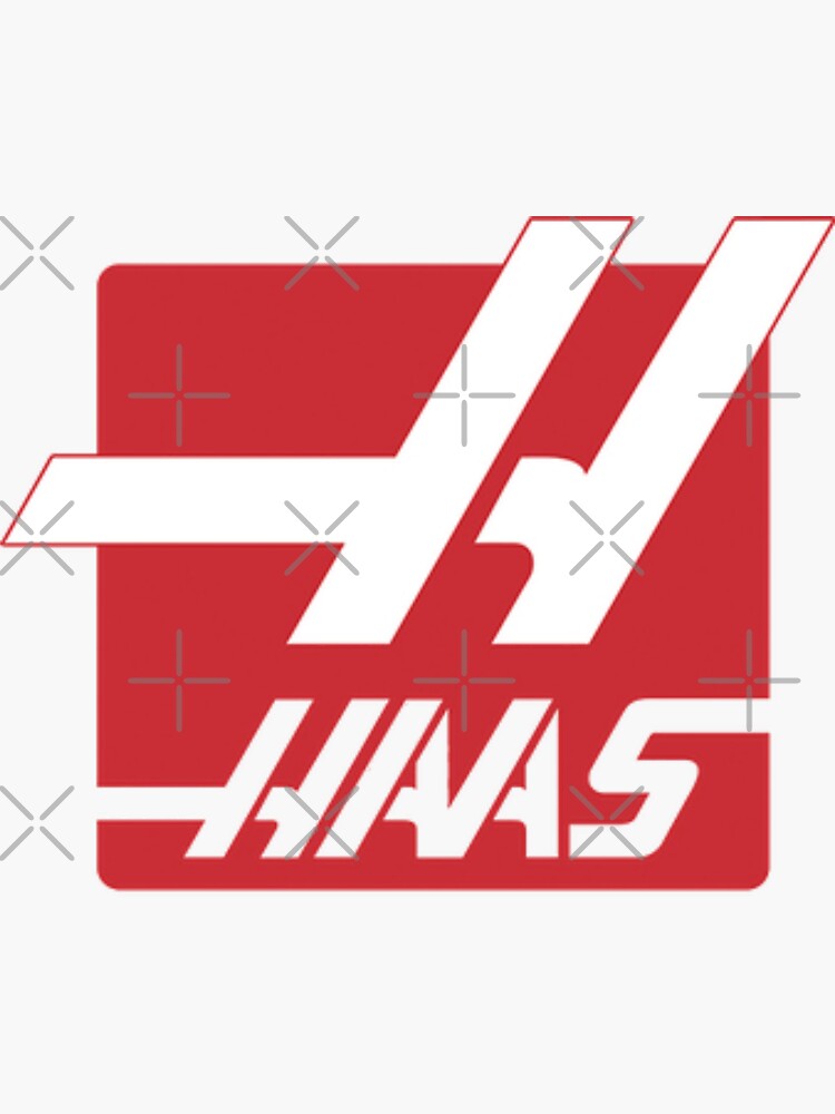 "Haas F1 2022 Logo" Sticker for Sale by 90sClassic | Redbubble