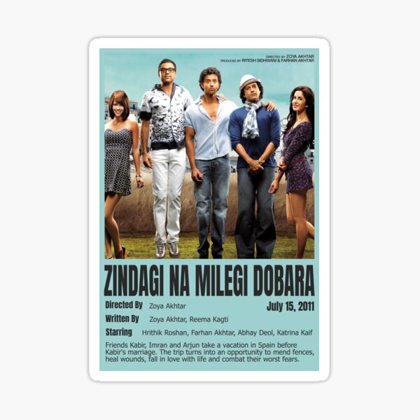 "Zindagi Na Milegi Dobara | Hrithik Roshan, Farhan Akhtar, Katrina Kaif ...