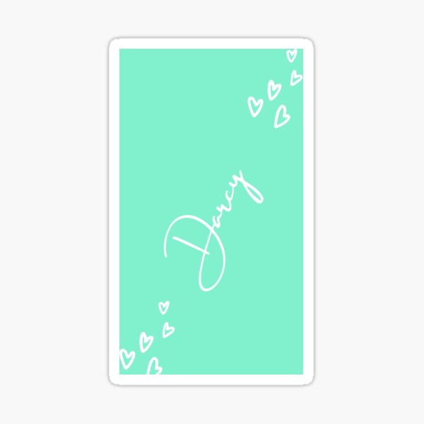 "Darcy" Sticker by boki987 | Redbubble