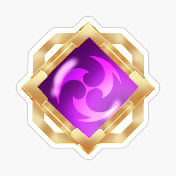 "Genshin Impact Liyue Electro Vision" Sticker for Sale by James-or-not ...