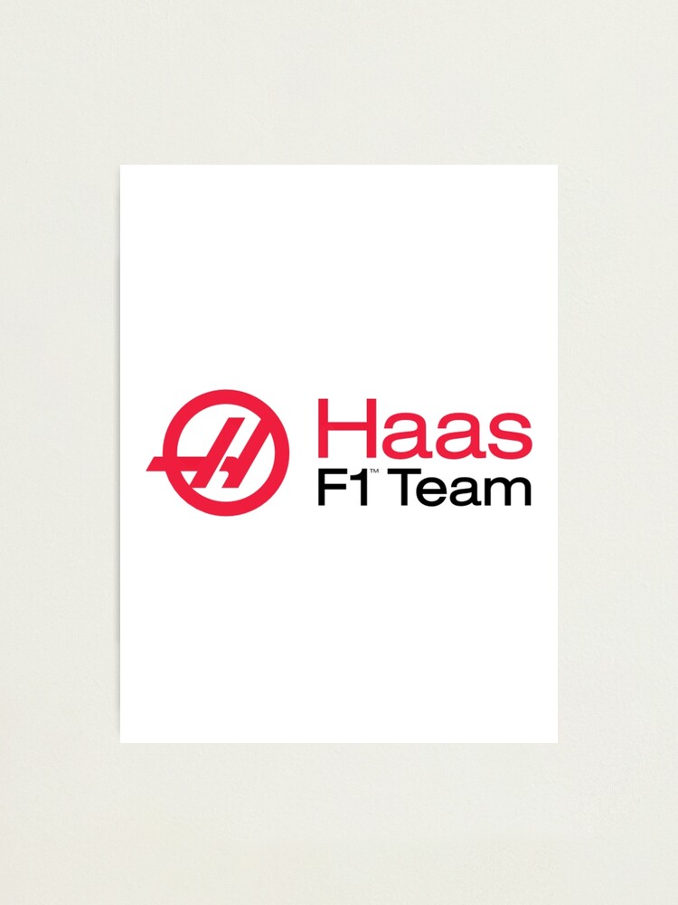 "2022 Haas F1 Logo" Photographic Print for Sale by 90sClassic | Redbubble