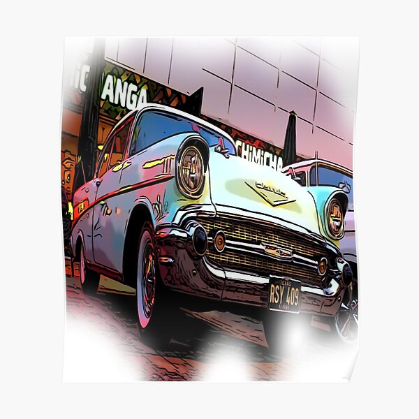 "cartoon low rider" Poster for Sale by Unique-on | Redbubble