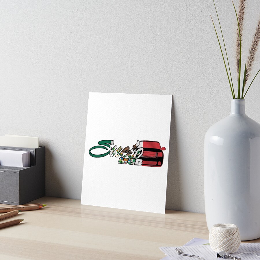 "Suelo mob sticker and T-shirt " Art Board Print by RainforestART ...