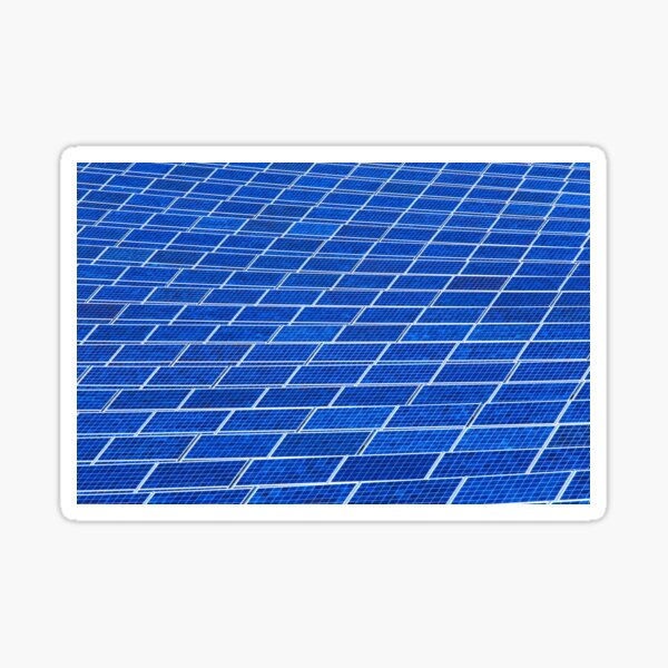 "Solar Panel" Sticker by anchorageskies | Redbubble