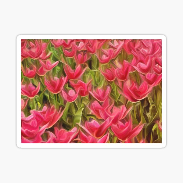 "TULIP TRIVIA" Sticker by Fzorbinjr58 | Redbubble