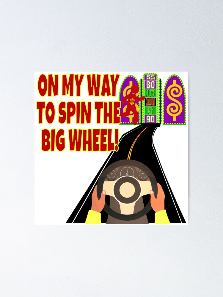 "TV Game Show - TPIR (The Price Is...)To Spin The Big Wheel" Poster by ...