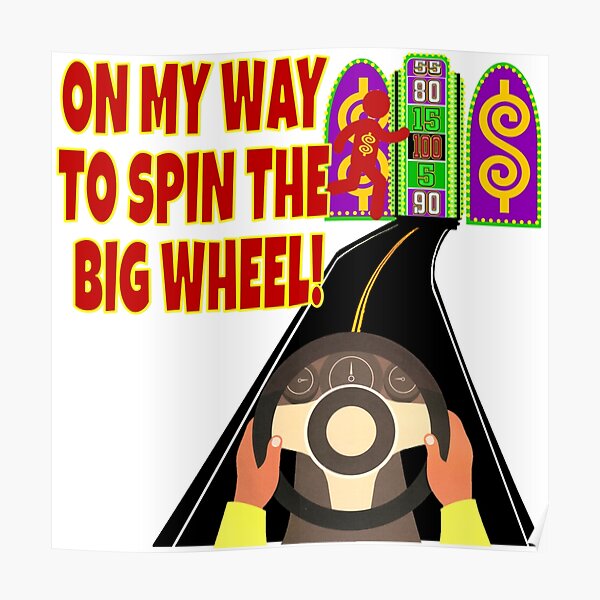 "TV Game Show - TPIR (The Price Is...)To Spin The Big Wheel" Poster by ...