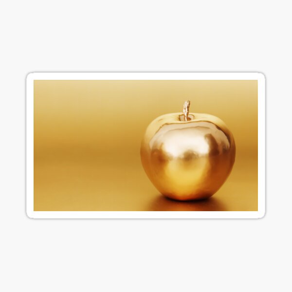 "Eris's Golden Apple" Sticker by dankamongmen | Redbubble