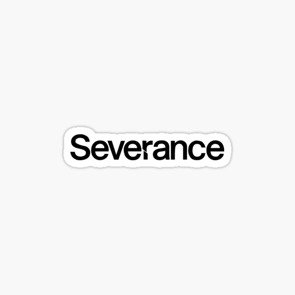 "Severance tv series " Sticker by unicsart | Redbubble