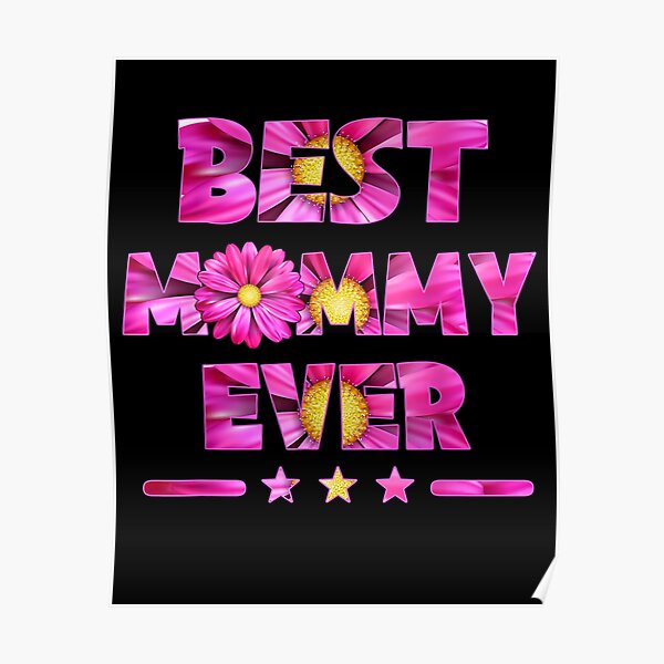 Póster «Copia de Trans Mama BeFlower Best Mommy Ever Est 2022 Día de la ...