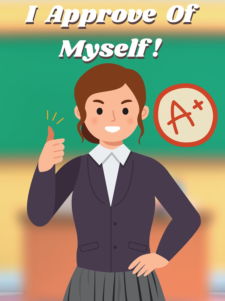 "Self Approval Self Love Mental Health and Wellbeing Affirmation ...