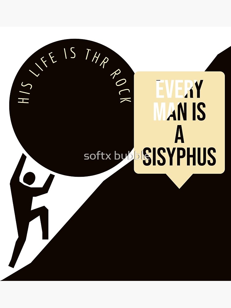 "The Myth of Sisyphus" Poster for Sale by MEJDOLINMO | Redbubble