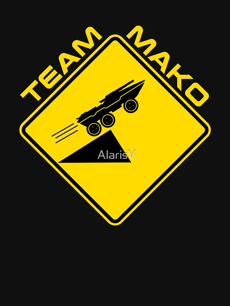 "Mass effect Team Mako 2" T-shirt for Sale by AlarisV | Redbubble ...