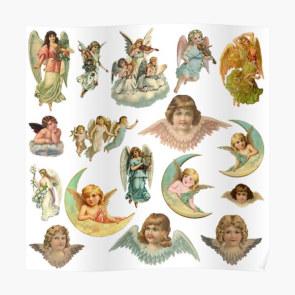 "Angels & Cherubs" Poster by epitomegirl | Redbubble
