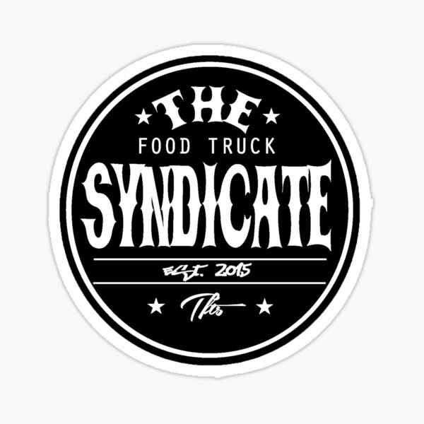 "The Food Truck Syndicate OG Logo" Sticker for Sale by FTSyndicate ...