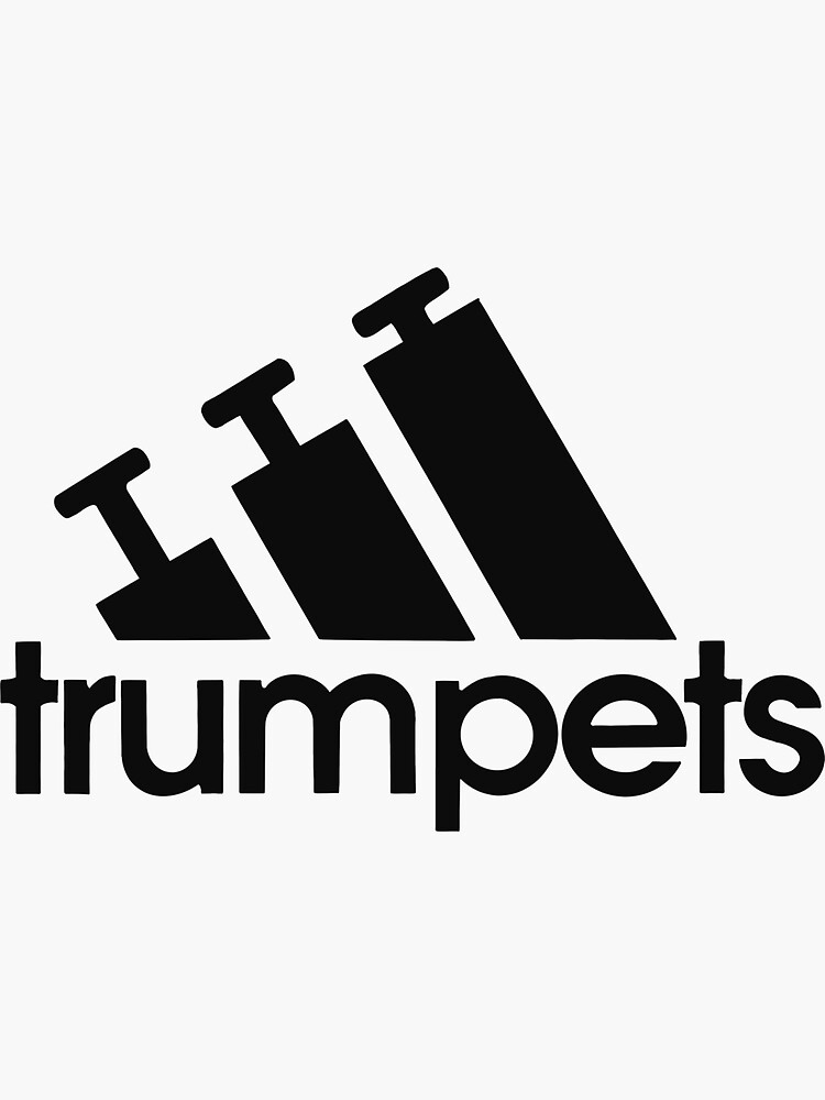 "Trumpet logo " Sticker for Sale by KKPsi-KappaNu | Redbubble