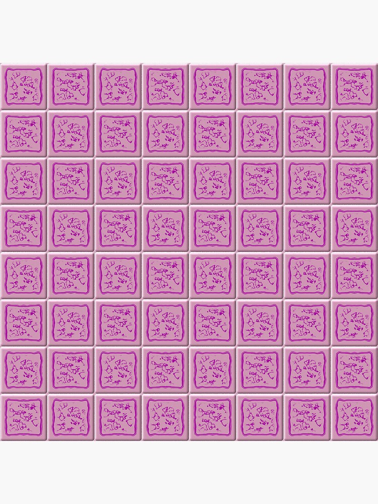 "Seamless patchwork pattern from square patches in purple tones ...