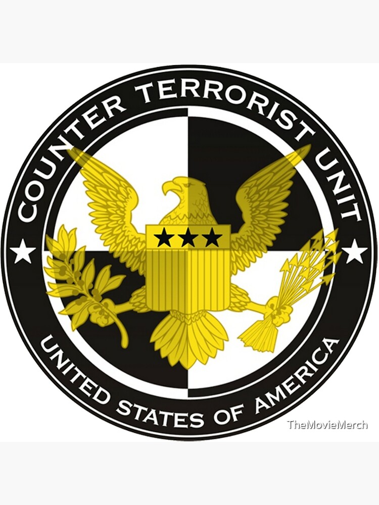 "24 Counter Terrorist Unit (CTU) Logo" Poster for Sale by TheMovieMerch ...