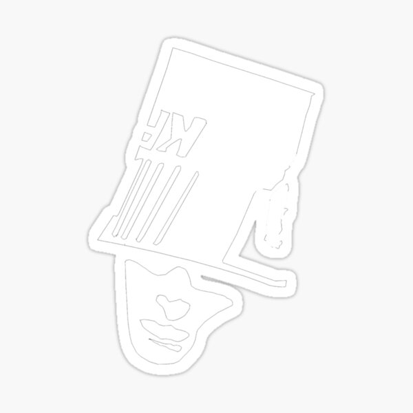 "buckethead Essential T-Shirt" Sticker for Sale by AlexanderBhm | Redbubble