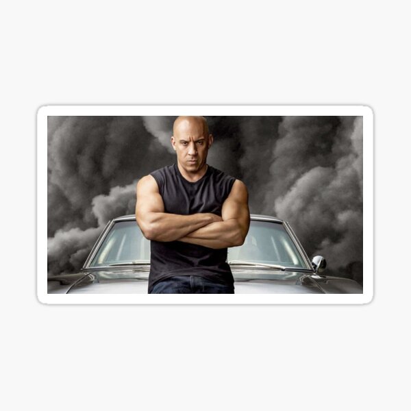 "Fast and Furious" Sticker by KBDT | Redbubble