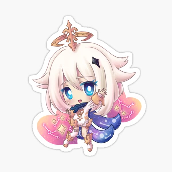 "Genshin Impact - Paimon" Sticker for Sale by LunarMageShop | Redbubble