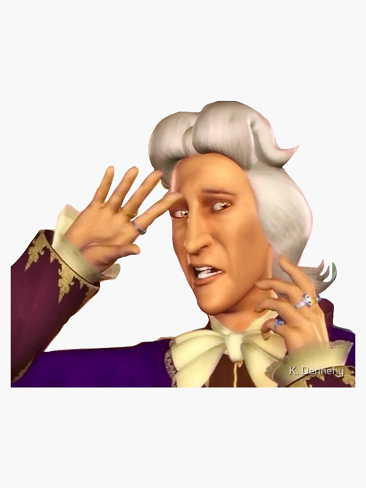 "Preminger Surprised" Sticker for Sale by plagueofb00ks | Redbubble