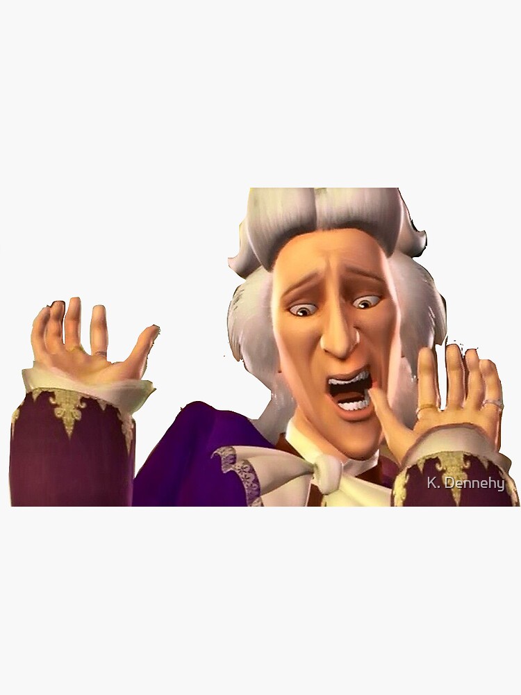 "Preminger Disgusted" Sticker for Sale by K. Dennehy | Redbubble