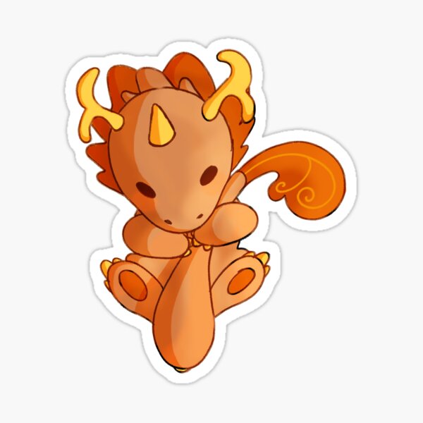 "Genshin Impact Dragon Zhongli Spiel Mihoyo Morax" Sticker von ...