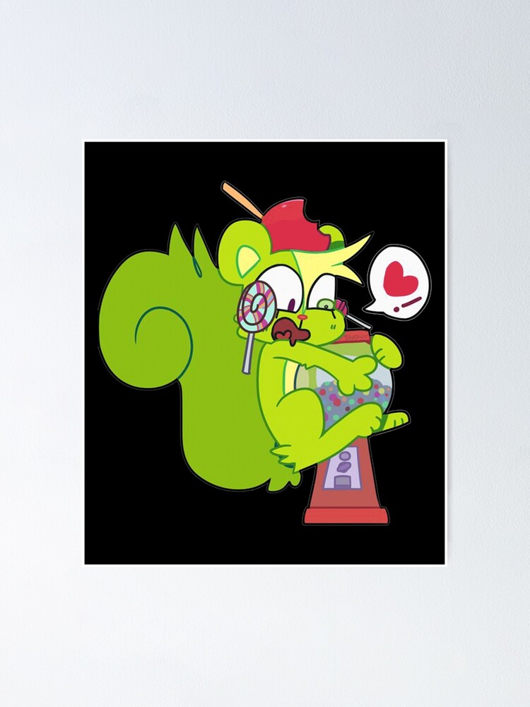 Nutty Happy Tree Friends Poster For Sale By Otakuemporium Redbubble