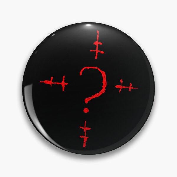 "Riddler Symbol" Pin for Sale by arcanafoundry | Redbubble