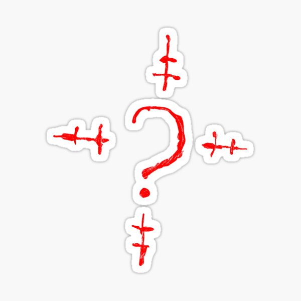 "Riddler Symbol" Sticker by arcanafoundry | Redbubble