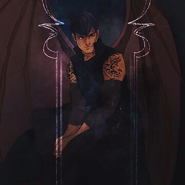 "Azriel ACOTAR" Postcard for Sale by TaliaNobel | Redbubble