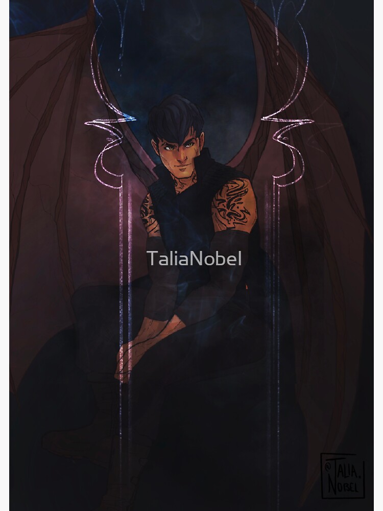 "Azriel ACOTAR" Sticker for Sale by TaliaNobel | Redbubble