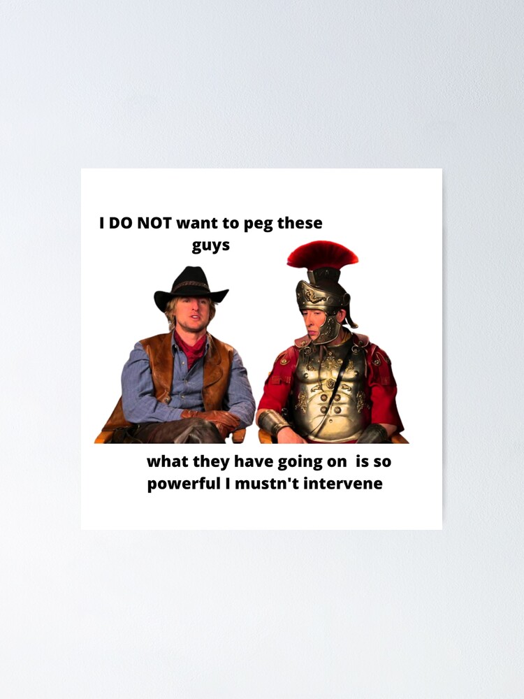 "Owen Wilson Steve Coogan night at the museum fans" Poster for Sale by ...