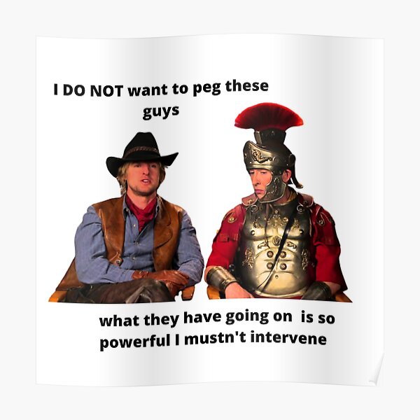 "Owen Wilson Steve Coogan night at the museum fans" Poster for Sale by ...