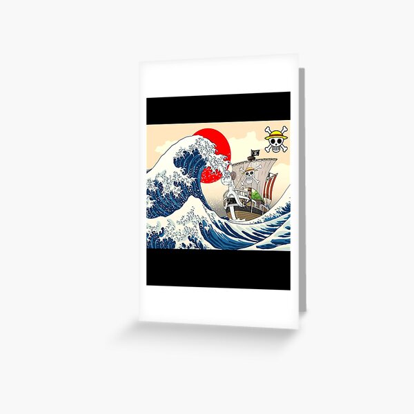 "Going Merry Wave -one piece" Greeting Card for Sale by Benjamin ⭐⭐⭐⭐⭐ ...