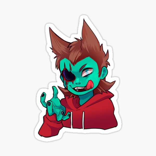 "Eddsworld Tord Zombie" Sticker for Sale by Kookyan | Redbubble