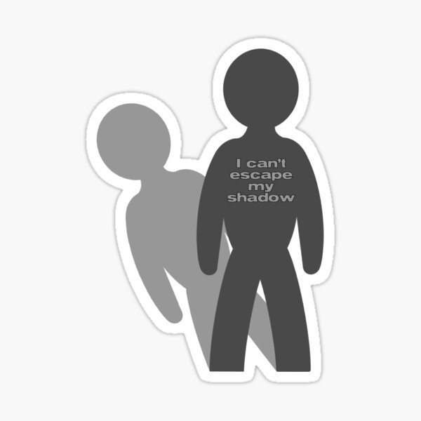 "Shadow" Sticker by hakunamatata72 | Redbubble