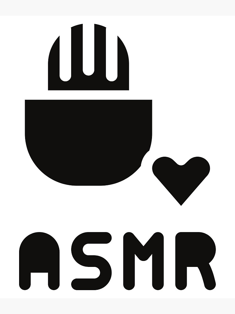 "Autonomous sensory meridian response (ASMR)" Poster for Sale by Z ...