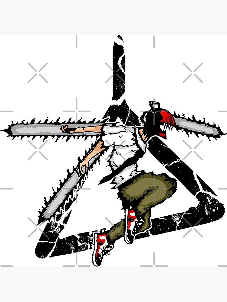 "Denji Chainsawman Pull Cord" Art Print for Sale by THEMADBRUSH | Redbubble