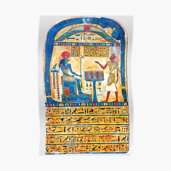 "Stele of Revealing" Poster for Sale by Gwynhwyfar | Redbubble