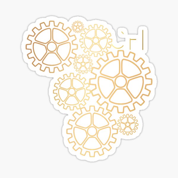 "Ch" Sticker by Eleo-na | Redbubble