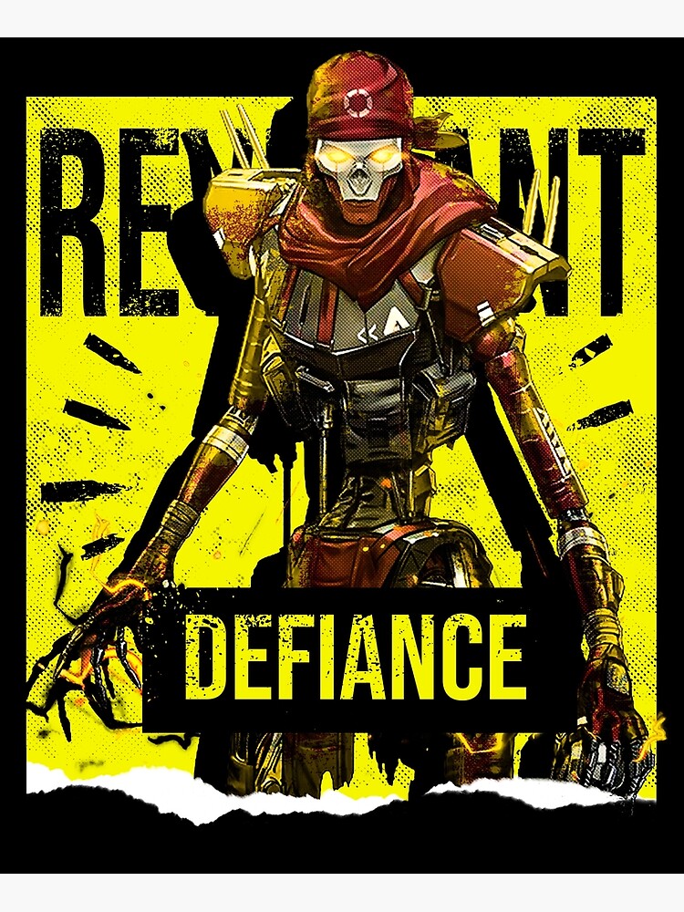 "Apex Legends Revenant defiance" Poster for Sale by trino21 | Redbubble