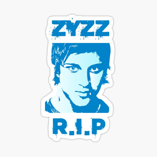"Zyzz R.I.P" Sticker by HDMART08 | Redbubble