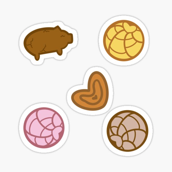 "Pan Dulce" Sticker for Sale by VexingBunny | Redbubble