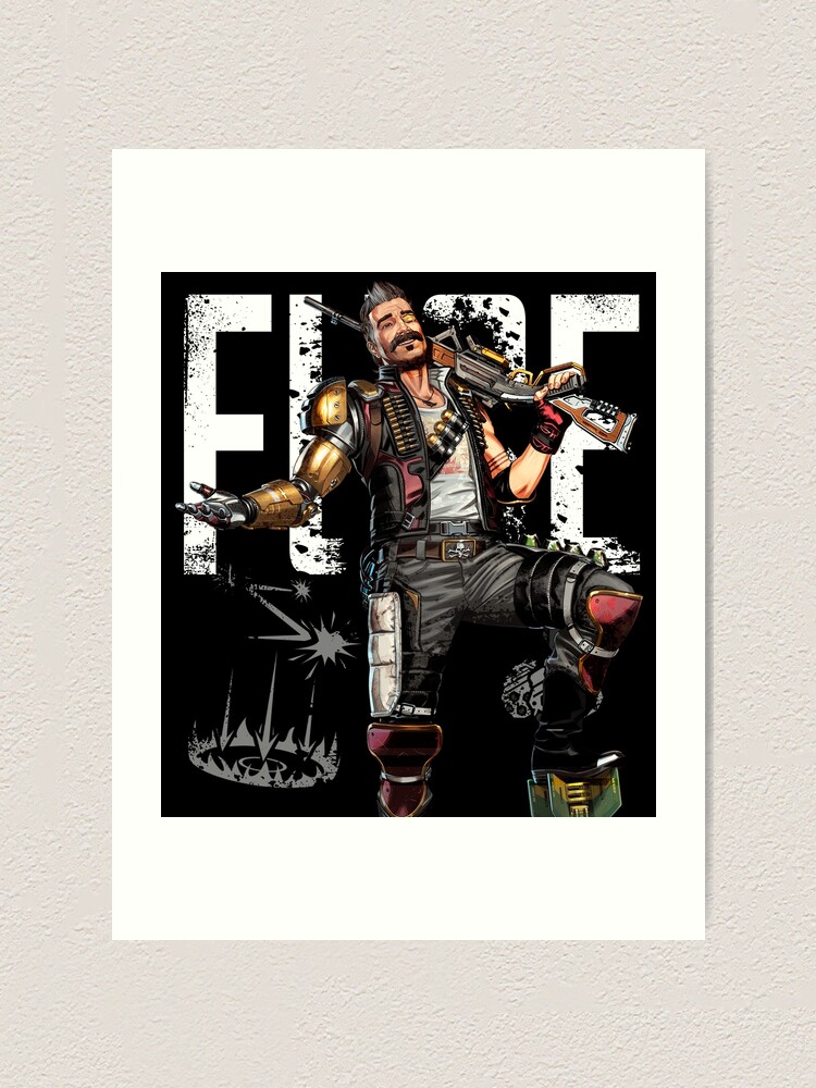 "Apex Legends Fuse Middle" Art Print by trino21 | Redbubble